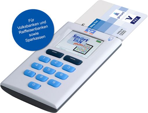 Kartenlesegeräte für sichere Online-Bankgeschäfte